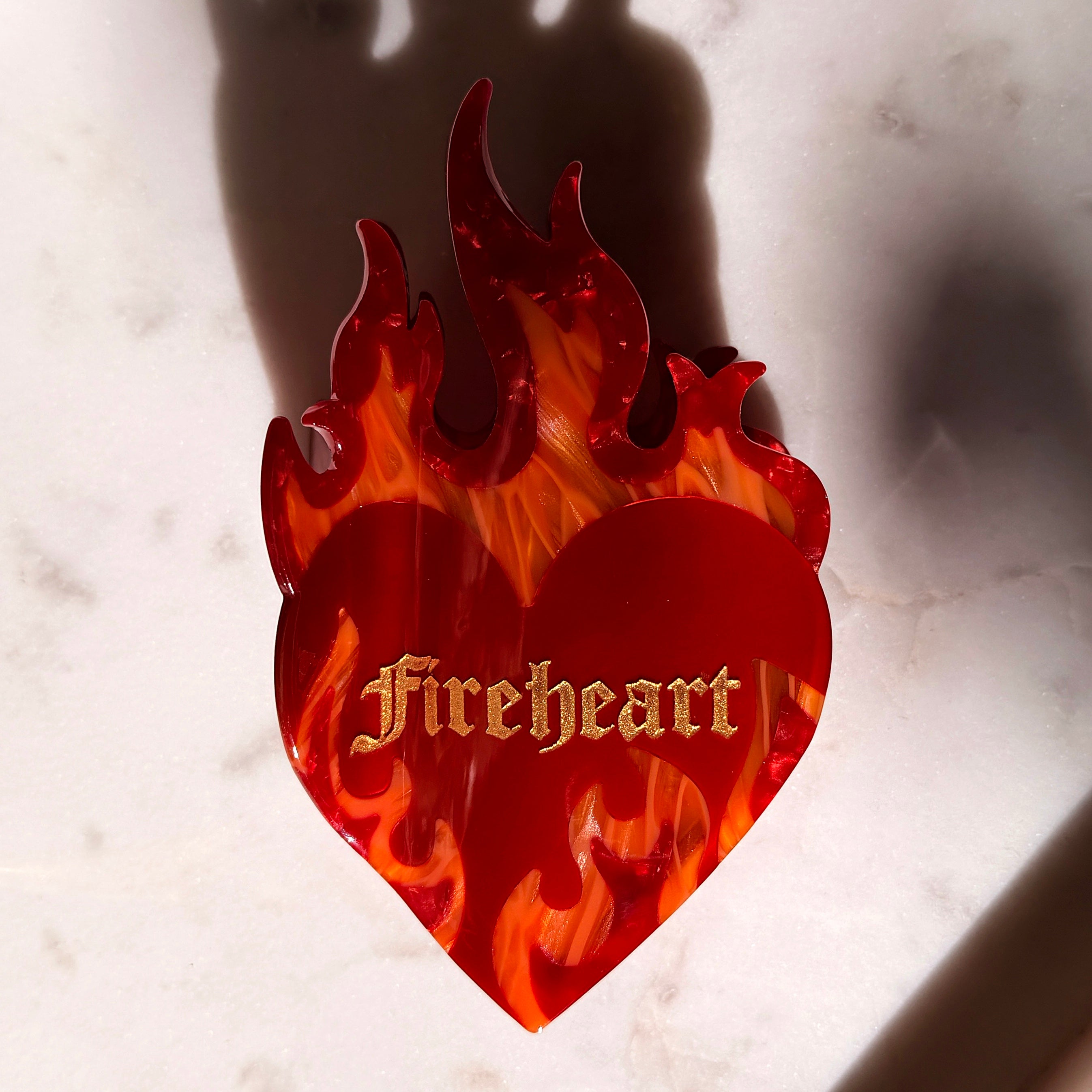 Fireheart Claw Clip – Lassoed Moon