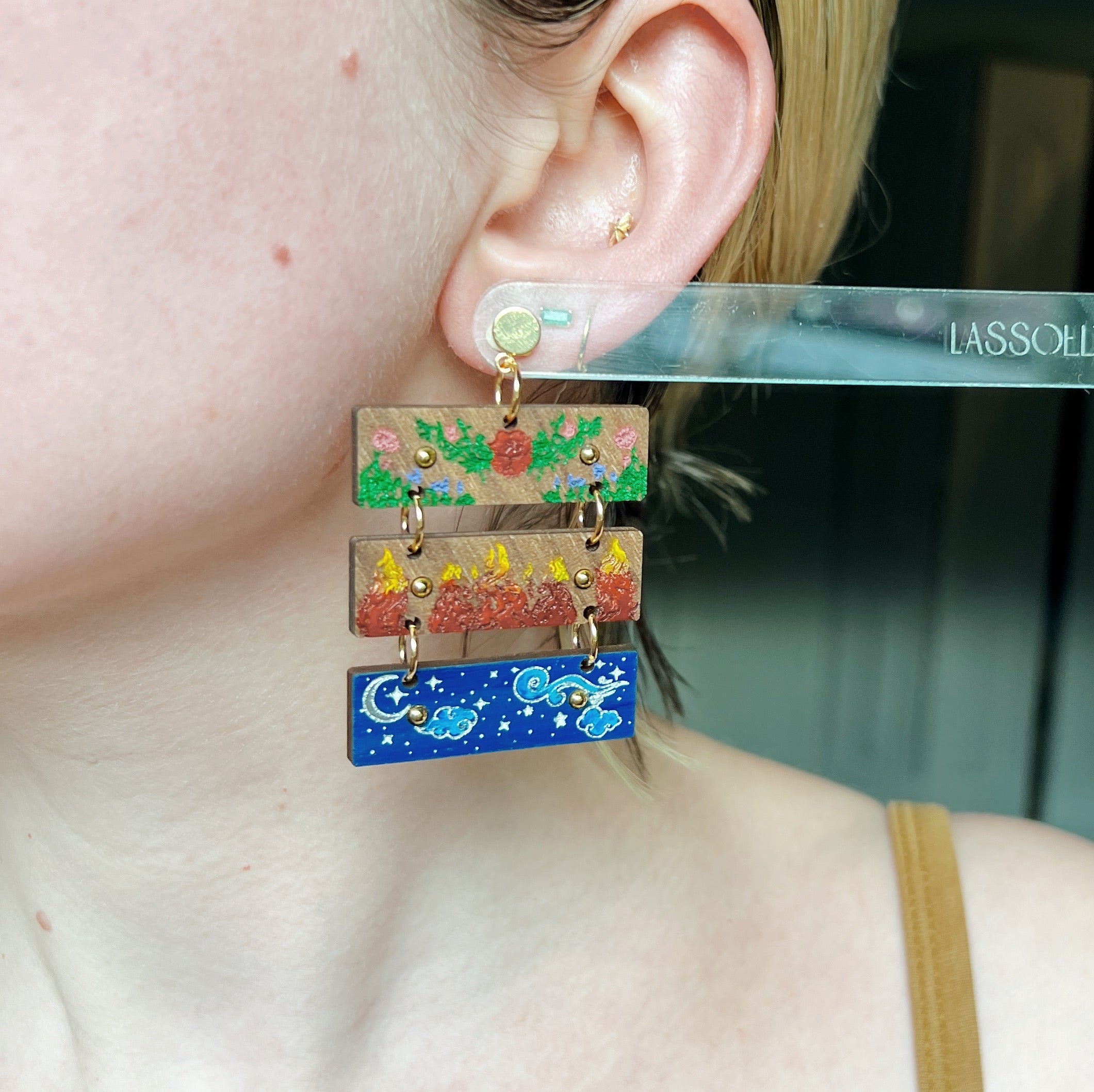 Sisters in Armoires Earrings – Lassoed Moon